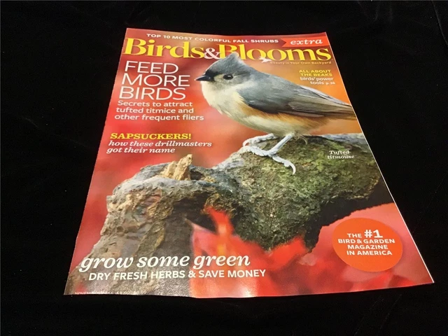 BIRDS & BLOOMS Magazine Extra November2016 Feed More Birds £7.57 ...