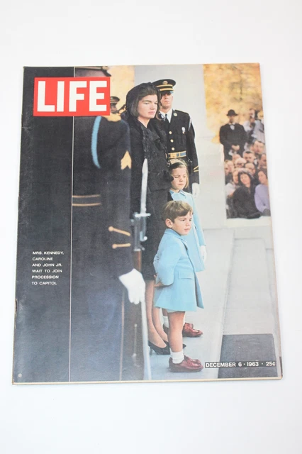 LIFE MAGAZINE DECEMBER 6 1963 JFK Funeral - Vintage John F. Kennedy £9. ...