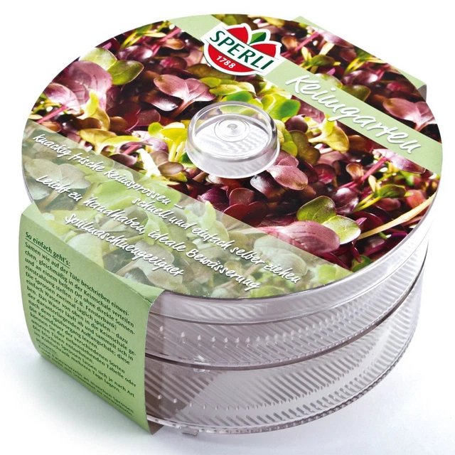 SPROSSENBOX, KEIMGARTEN, KEIMBOX, Keimsaat, Keimgerät,Sprossen selber ...