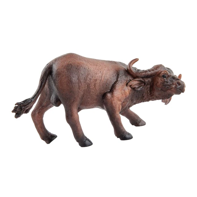 2-6PACK ANIMAL BUFFALO Models Playset Model for Desktop Ornament Decors ...