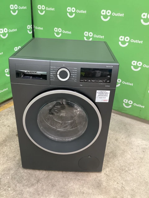 BOSCH WASHING MACHINE Series 6 9 kg WGG2449RGB - Graphite - A Rated # ...