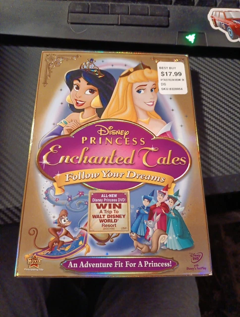 DISNEY PRINCESS ENCHANTED Tales: Follow Your Dreams (DVD, 2009, 2-Disc ...