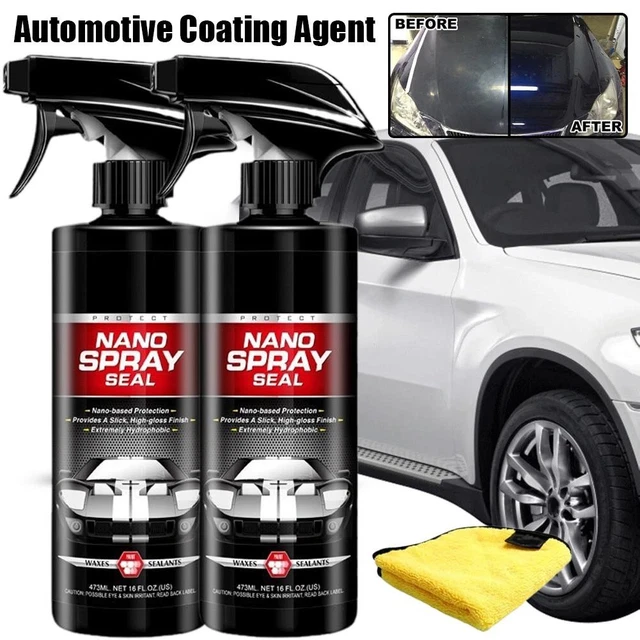2026 AUTO NANO Coating Spray - Car Polishing Care Sealant Agent 473m🔥 £ ...