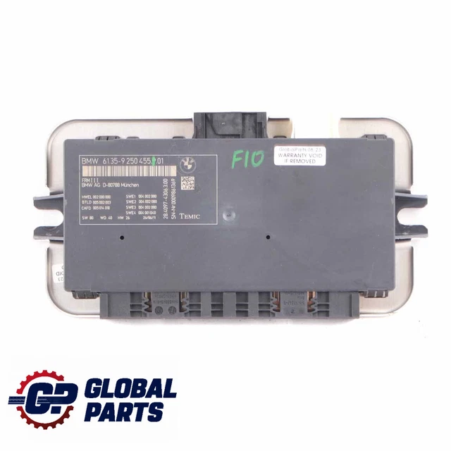 BMW F10 FOOTWELL Light Control Module ECU Unit FRM3 TEMIC 9250455 £29. ...