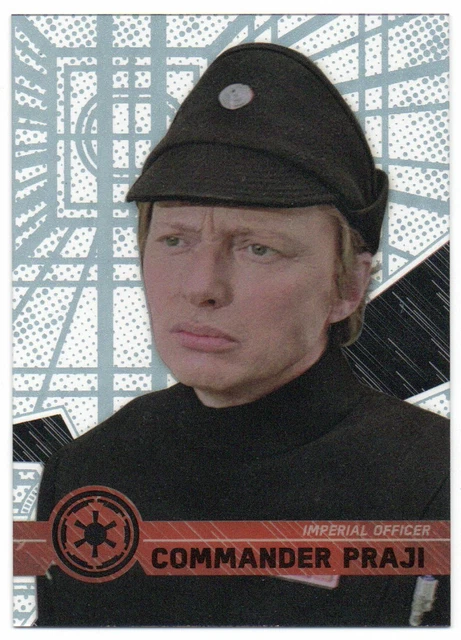 2017 STAR WARS High Tek Form 1 motif 1 #46 Commander Praji EUR 2,76 ...
