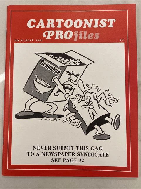 COMIC STRIP ART MAGAZINE CARTOONIST PROfiles #91 SEPT 1991 HARRY DEVLIN ...