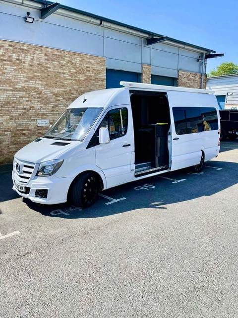 MERCEDES SPRINTER RACE Van Camper Motor Home Van Conversion New Build ...