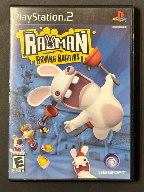 PLAYSTATION PS2 RAYMAN Raving Rabbids CIB $11.95 - PicClick
