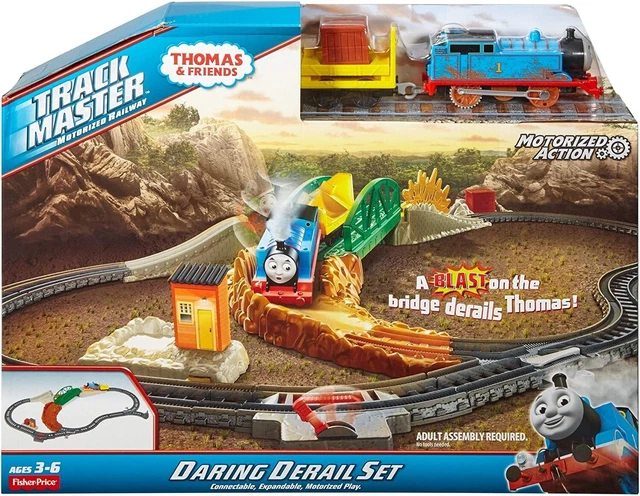 FISHER-PRICE THOMAS & Friends Trackmaster 'Daring Derail Set' - New ...