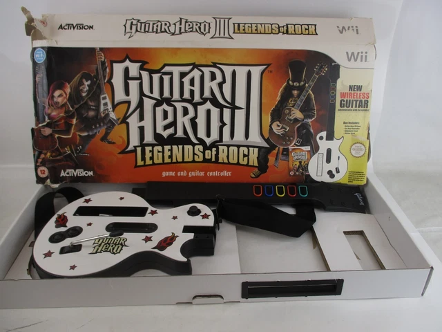 GUITAR HERO 3 Legends Of Rock Guitar Controller For The WII No Game In ...