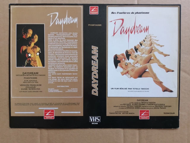 JAQUETTE VHS - Daydream - Vhs Sleeve - Tetsuji Takechi - Phantasme EUR 7,00 - PicClick FR