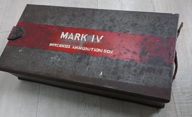 WW1 BRITISH TANK Corps Hotchkiss Ammunition Box Mark 4 1918 £275.00 ...
