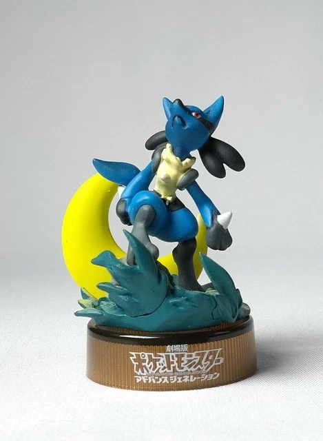 LUCARIO POKEMON BOTTLE Cap Mini Figure Japanese Nintendo From Japan F/S ...