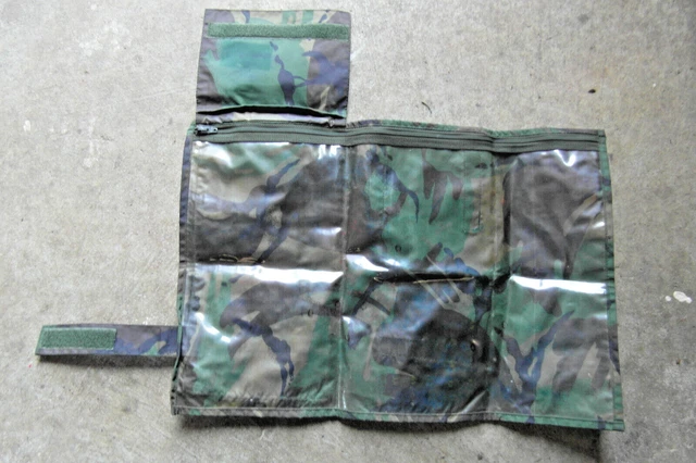 1980S FALKLANDS BRITISH Army Gortex DPM Map/Documents Waterproof Case £ ...