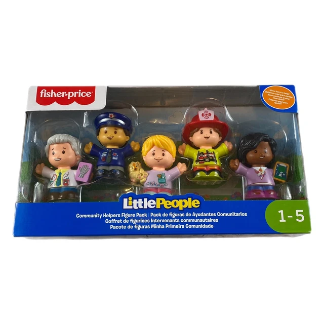 FISHER PRICE LITTLE People Community Helpers Figure Pack EUR 17,56 ...