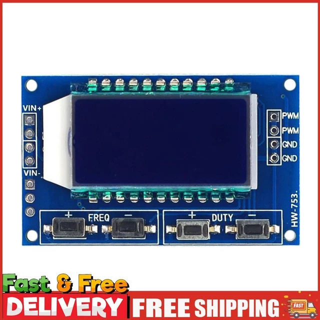 SIGNAL GENERATOR PWM Board Module XY-LPWM Signal Generator Module 3.3V ...