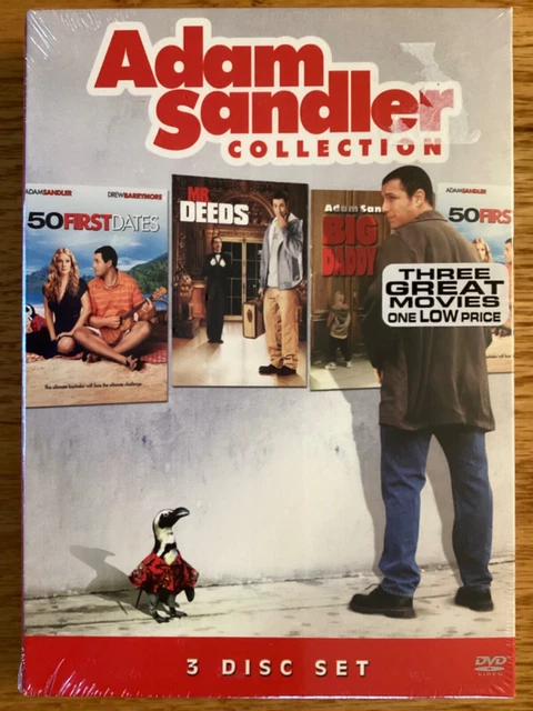 ADAM SANDLER COLLECTION DVD 3-Disc Set w/ 50 First Dates, Big Daddy ...