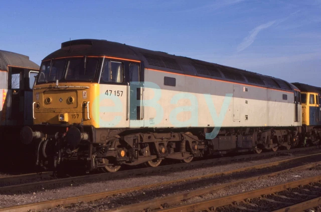 35MM RAILWAY SLIDE of Class 47 47157 @ Tinsley Copyright to Buyer £4.99 ...
