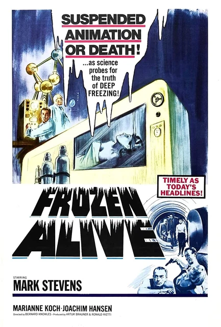 FROZEN ALIVE (DVD) £15.07 - PicClick UK