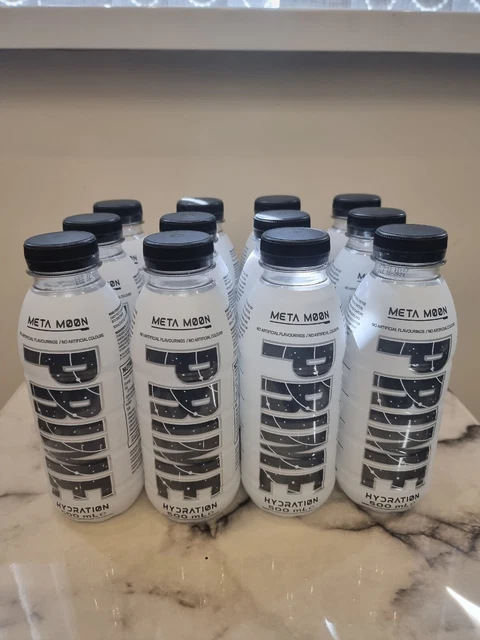 PRIME HYDRATION ENERGY Drink Meta Moon 500ml 10 Bottles Logan Paul KSI ...