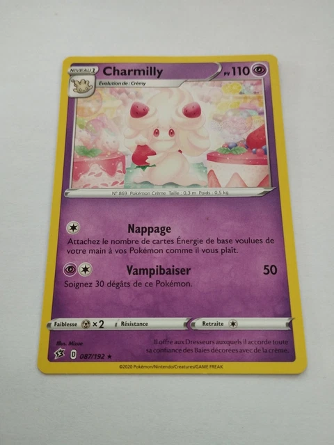 CARTE POKEMON CHARMILLY 087/192 Rare Epée et Bouclier 2 EB02 FR NEUF ...