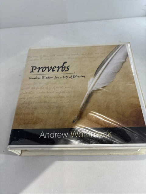 ANDREW WOMMACK PROVERBS Timeless Wisdom For A Life Of Blessing 18 CD ...