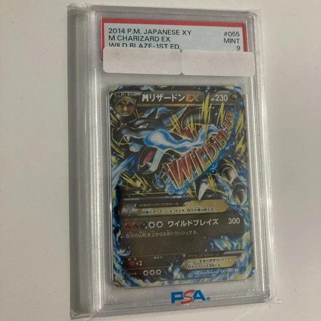 PSA 9 M Charizard EX 055/080 1st Ed Wild Blaze XY2 Japanese Pokemon Card MINT EUR 119,90 ...