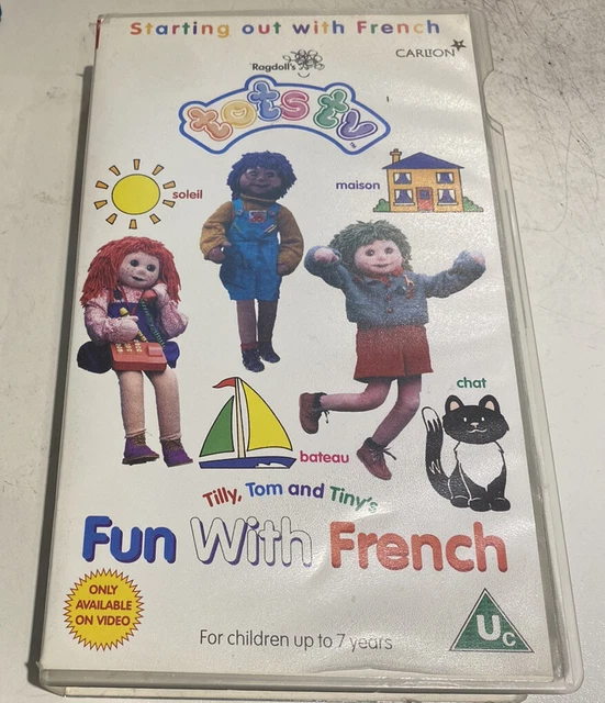 TOTS TV VIDEO Ragdoll Carlton VHS Tilly Tom and Tiny Fun with French £8 ...