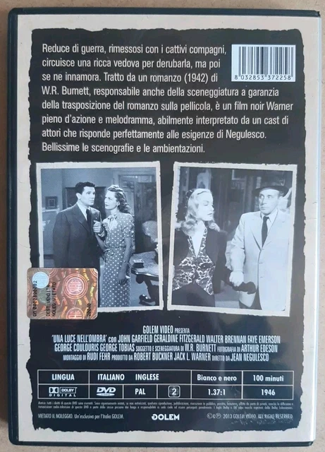 UNA LUCE NELL'OMBRA 1946 DVD Golem Raro Introvabile Fuori Catalogo John ...