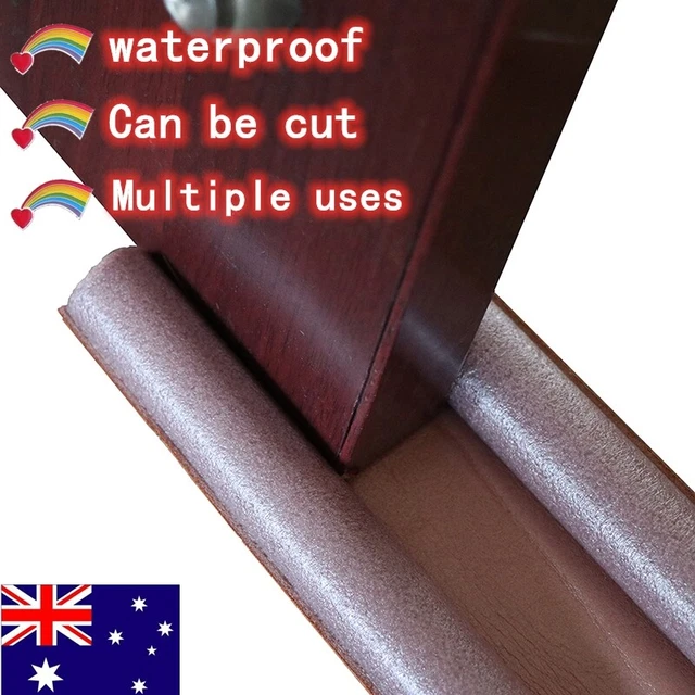 DOOR BOTTOM SEALING Strip Guard Wind Dust Threshold Seals Draft Stopper ...