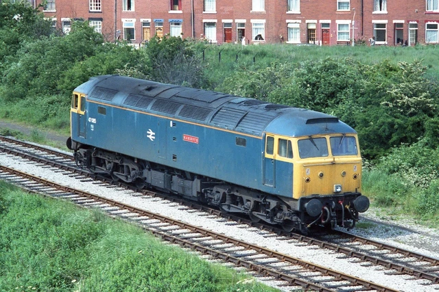 BRITISH RAIL CLASS 47 47085 Cadishead 28/08/88 Rail Photo B £2.70 ...