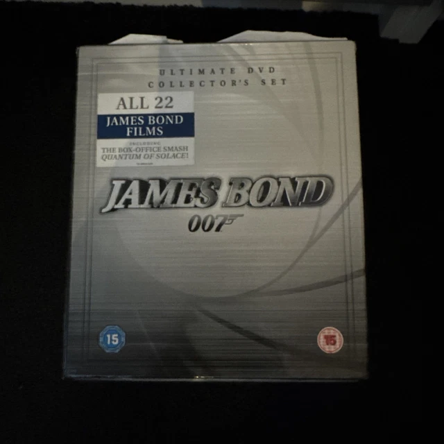 BOND COMPLETE COLLECTION 22 James Bond 007 films (Box Set movie ) (DVD, 2009) £11.00 - PicClick UK