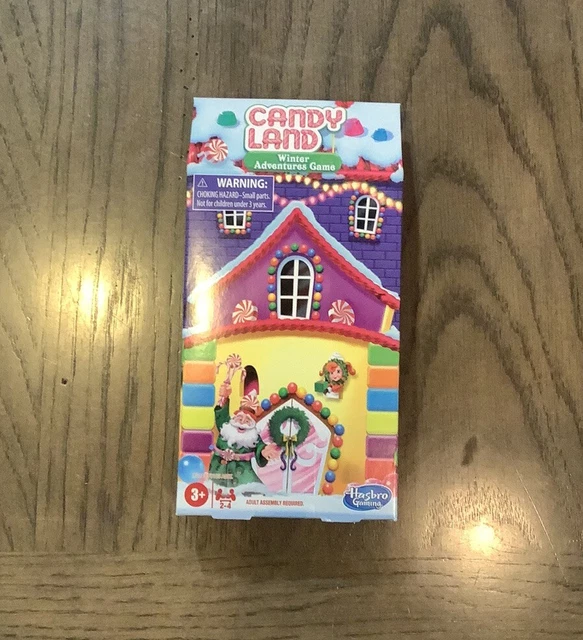 HASBRO GAMING CANDY LAND WINTER ADVENTURES Limited Edition Board Game ...