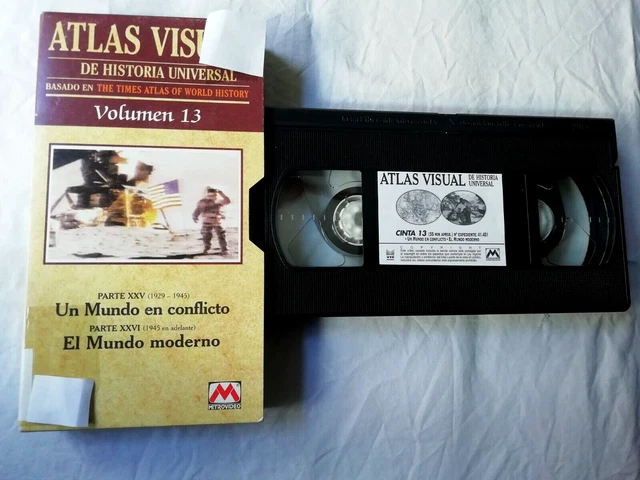 VISUAL ATLAS OF Universal History-Vol 13 VHS-The Modern World-PAL ...