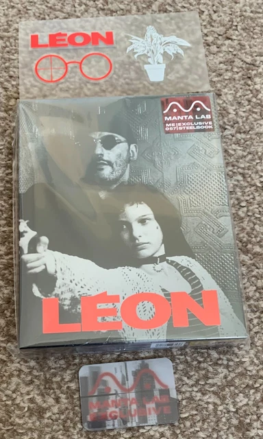LEON MANTA Lab Exclusive Full Slip 4K Uhd Blu Ray Steelbook ** New & Sealed ** £119.99 - PicClick UK