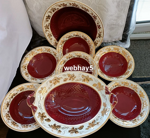 WADE RUBYTONE FRUIT Bowl Set Vintage & Collectable £24.99 - PicClick UK