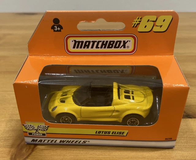MATCHBOX POWER LOTUS Elise #69 96299 Mattel Wheels New £8.00 - PicClick UK