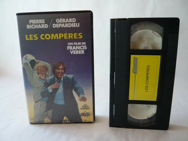 VHS PIERRE Richard - Gerard Depardieu - Les Comperes EUR 3,00 - PicClick FR