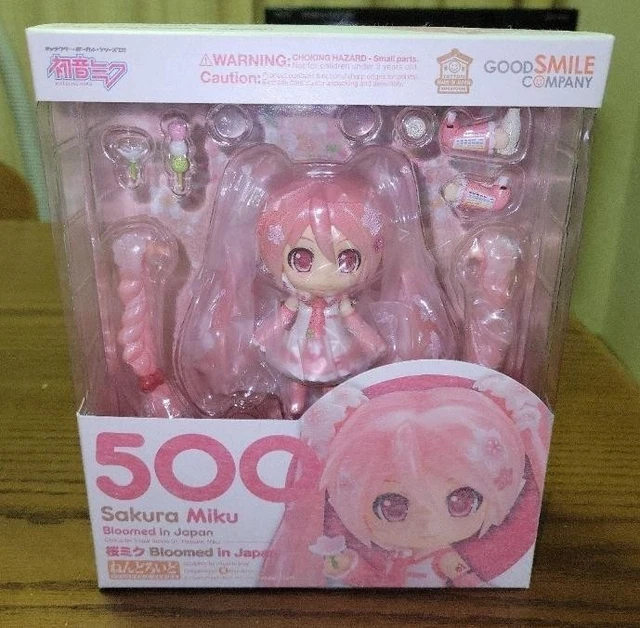 HATSUNE MIKU NENDOROID 500 Sakura Miku Bloomed in Japan Figure Brand ...