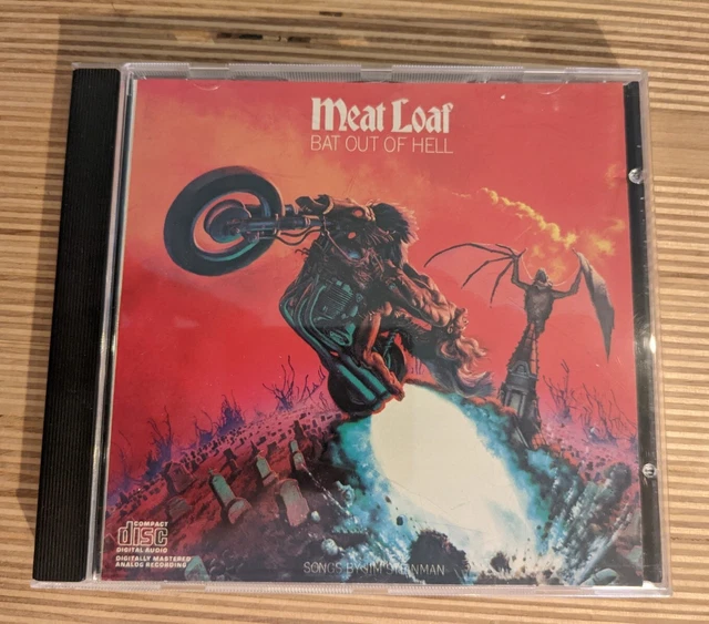 MEAT LOAF - Bat Out Of Hell - Rare Canadian CD Pressing Picture Disc ...