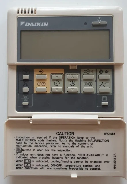 DAIKIN A/C CONTROLLERS BRC1D52 £25.00 - PicClick UK