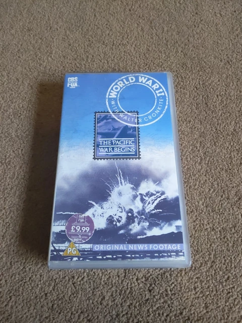 THE PACIFIC WAR BEGINS WORLD WAR 2 VHS Vol 2 With Walter Cronkite £2.00 ...
