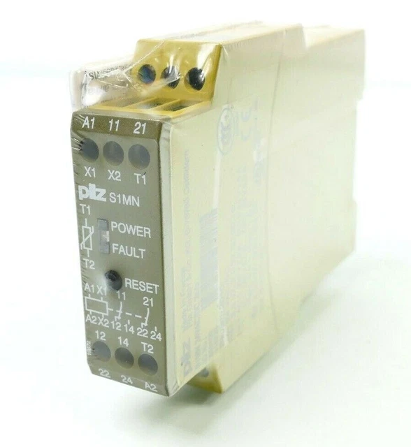 PILZ S1MN 24VAC/DC 2c/o 839400 24VAC/DC Temperaturüberwachungsrelais ...