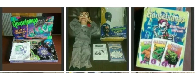 GOOSEBUMPS SLAPPY VENTRILOQUIST Dummy Doll,Horrorland & Card Games ...
