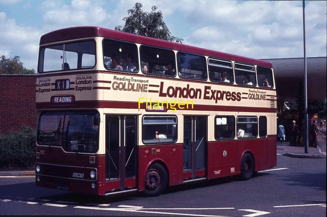 ORIGINAL BUS COLOUR SLIDE Reading Transport MCW Metrobus LMO192X £1.25 ...