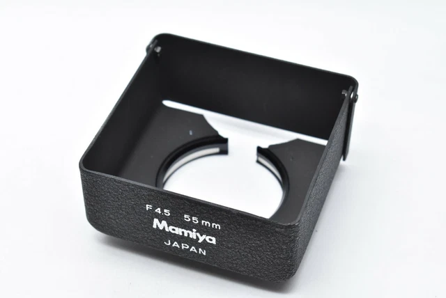[VERY RARE UNUSED IN BOX] Mamiya TLR Lens Hood for Mamiya C 55mm F/4.5 ...