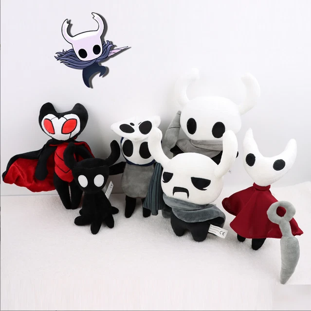 CARTOON HOLLOW KNIGHT Plush Grimm Ghost Hollow Quirrel SilkSong Doll ...
