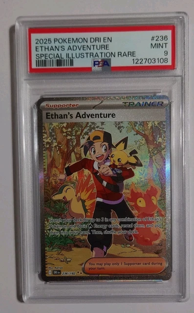 POKEMON 2025 ETHAN'S Adventure 236 SIR Destined Rivals MINT PSA 9 £61. ...