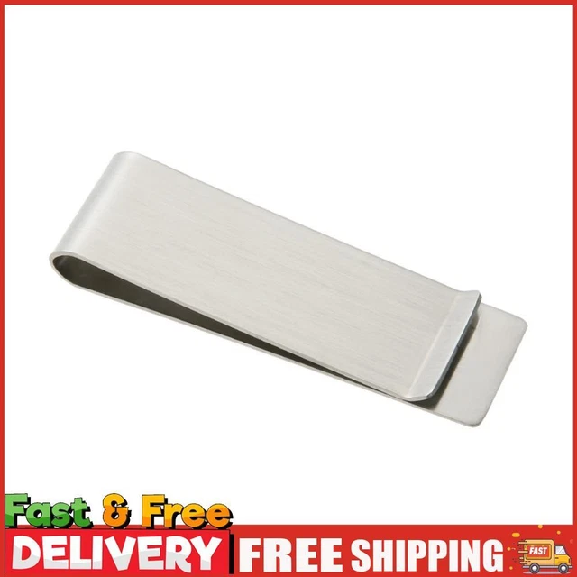 MINI MONEY CLIP Stainless Steel ID Card Pocket Holder Durable for ...