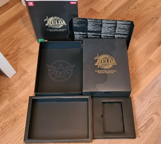 NINTENDO SWITCH ZELDA: Tears of the Kingdom Collectors Empty Box ...